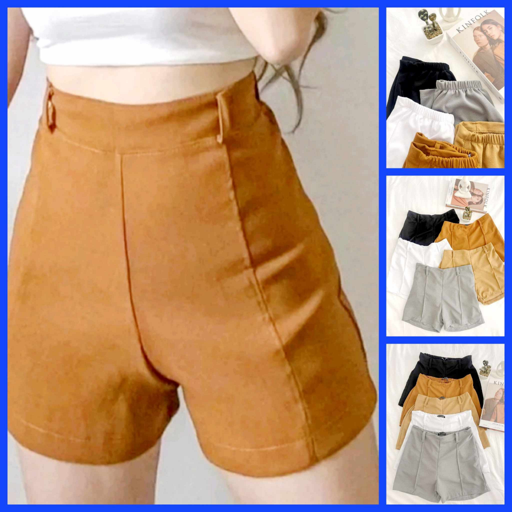 sarah Belt Shorts Trouser Highwaist Shorts - XS to Large - xs to large ...