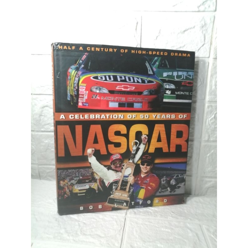 1998 A Celebration of 50 Years of NASCAR ( Car Racing ) Book by BOB ...