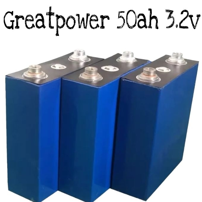 4PCS BRANDNEW Lifepo4 TOPBAND 50AH/ Great Power 3.2v 50ah /42AH CALT ...