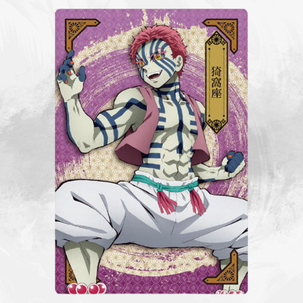 Demon Slayer Wafer Card Volume 4 - Akaza | Shopee Philippines