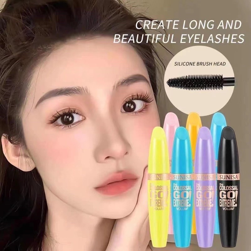 SUNISA The Colossal GO EXTREME Mascara Waterproof,Volumizing,Curling ...