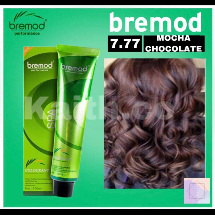 BREMOD PERFORMANCE HAIR COLOR MOCHA CHOCOLATE (100ML) | Shopee Philippines