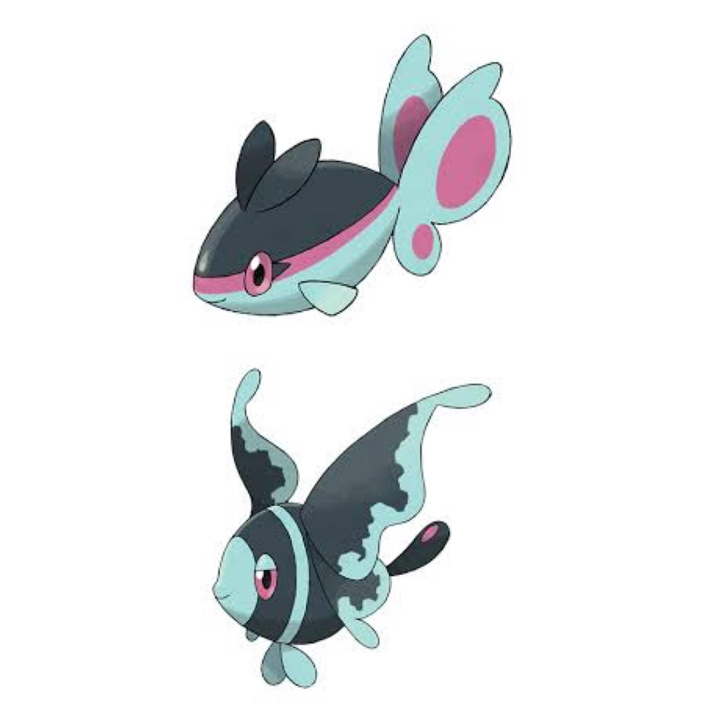 Finneon & Lumineon (WingFish & Neon) Pokemon Cards TCG ( 4th Gen ...