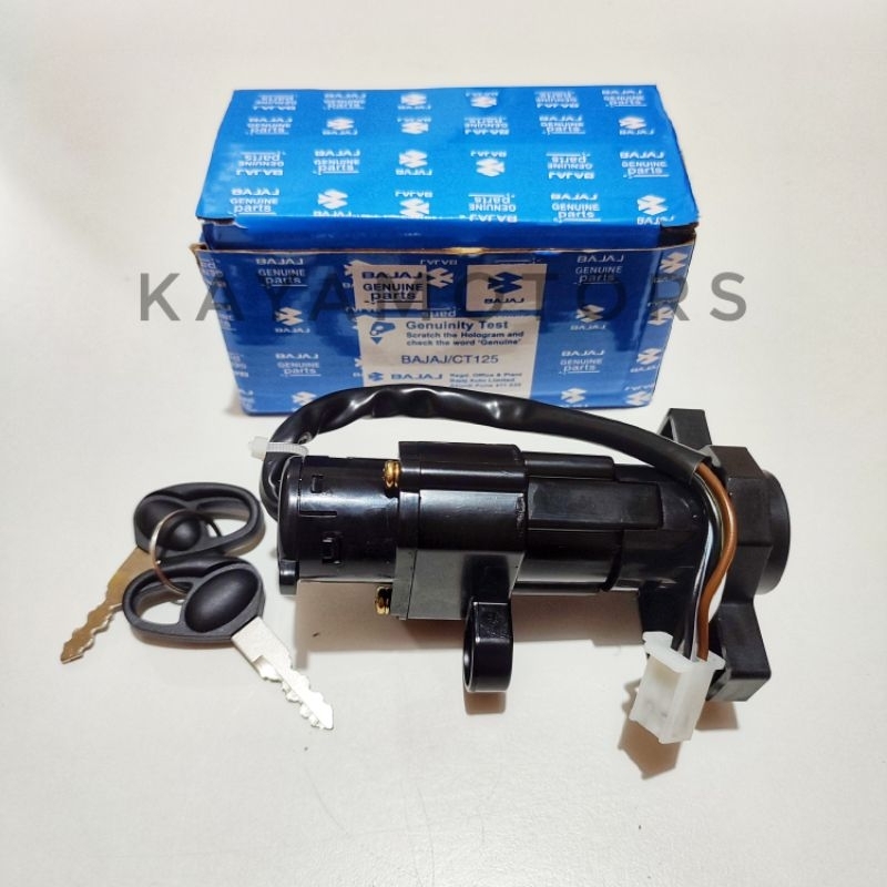 Bajaj/ct 100/125 main switch (ignition switch) | Shopee Philippines