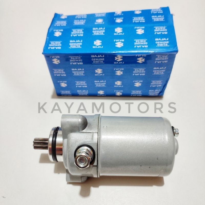 Bajaj (ct100/125) starter motor assy (8 teeth) | Shopee Philippines