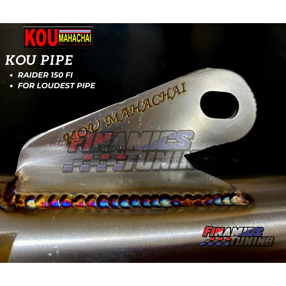 LOUDEST PIPE KOU MAHACHAI FOR RAIDER 150 FI KOU MAHACHAI GG | Shopee ...