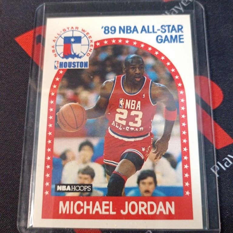 1989 Michael Jordan NBA Hoops '89 All Star Game NBA Card (30+ Year Old ...