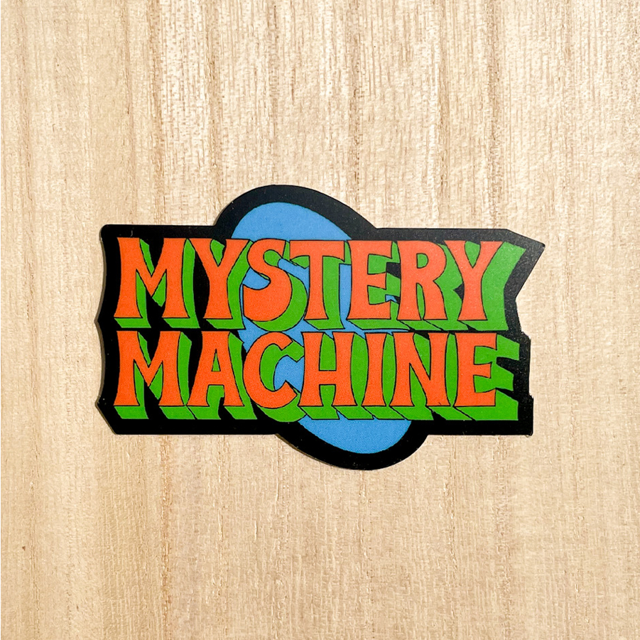 Mystery Machine | Vinyl Matte Solo Sticker | Andy Lam | Shopee Philippines