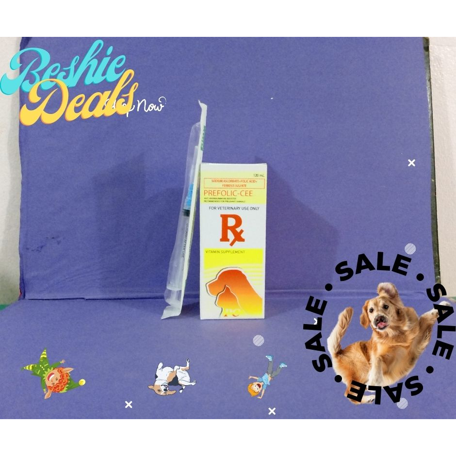 PREFOLIC-CEE (Sodium Ascorbate + Folic Acid + Ferrous Sulfate) 120ml ...