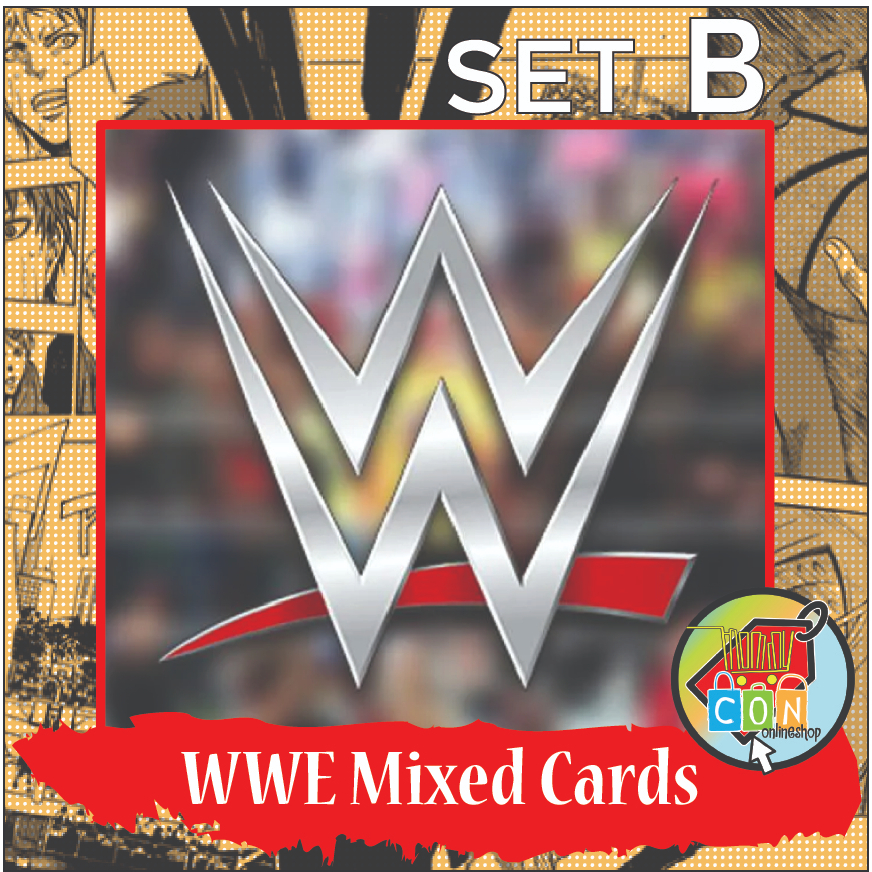 Mixed WWE base, insert, old and new cards Set B : WWE Cards | Shopee ...