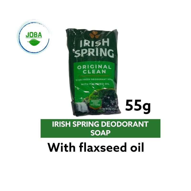 IRISH SPRING ORIGINAL CLEAN DEODORANT SOAP 55G | Shopee Philippines