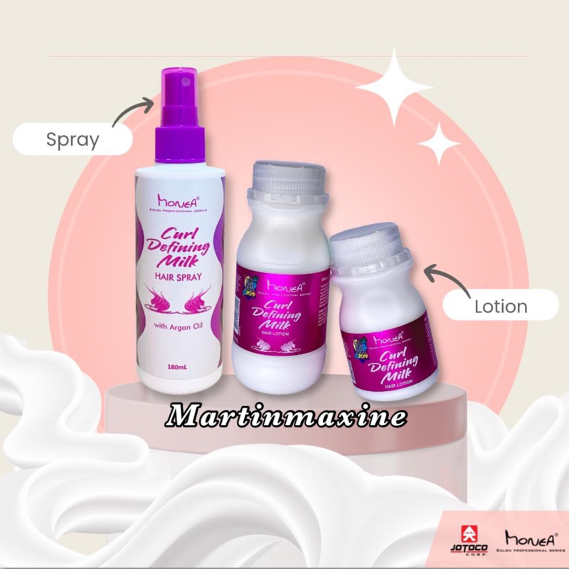 MONEA CURL DEFINING MILK ( HAIR LOTION ) | Shopee Philippines
