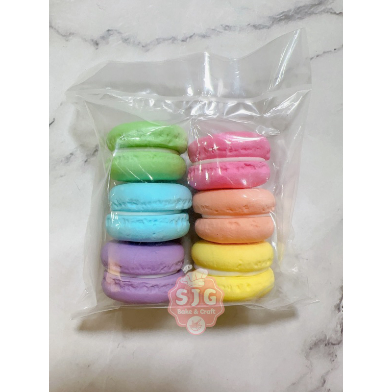 JM edible gumpaste topper candy land macaron ice cream donut lollipop | Shopee Philippines