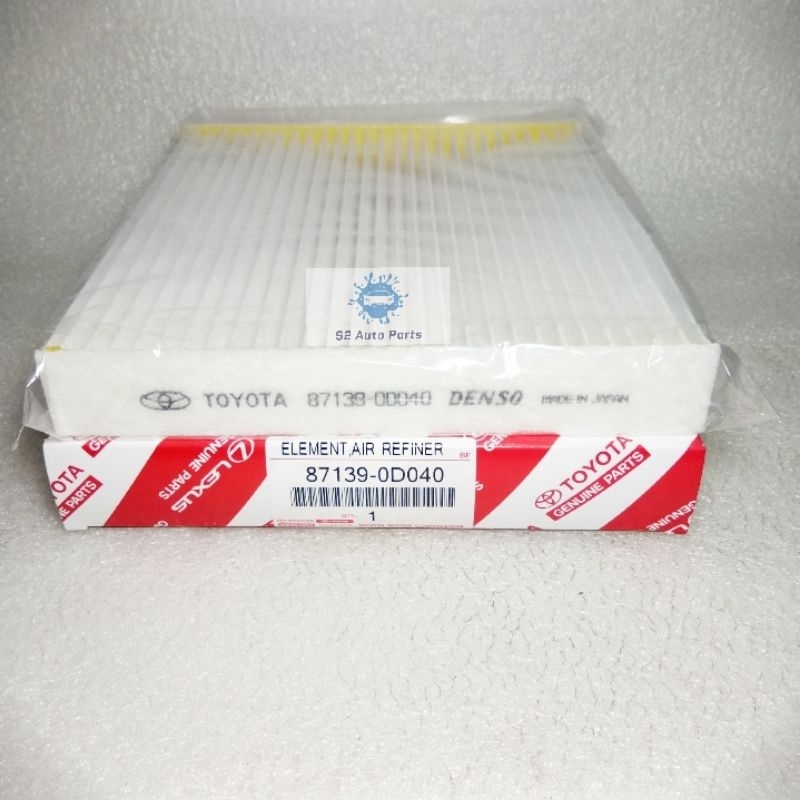 Cabin Filter 87139-0D040 for Toyota Camry/ Avanza/ Altis/ Vigo/ Vios ...
