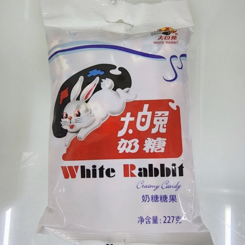 Original White Rabbit Milk Candy 227g with Edible Paper | Shopee ...