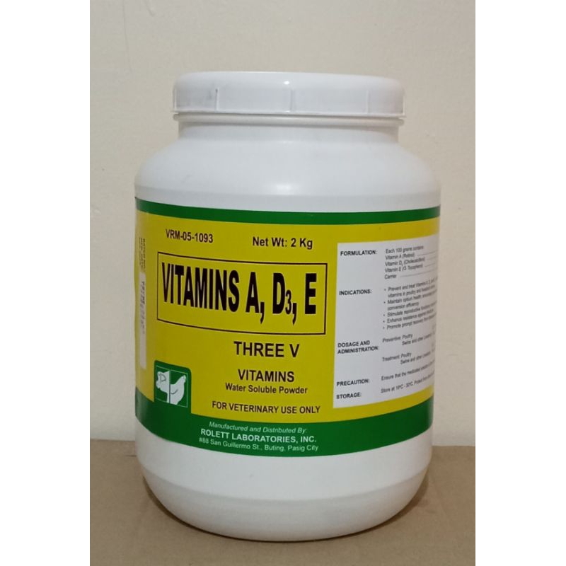 THREE V ADE 2KG (WATER SOLUBLE POWDER) | Shopee Philippines