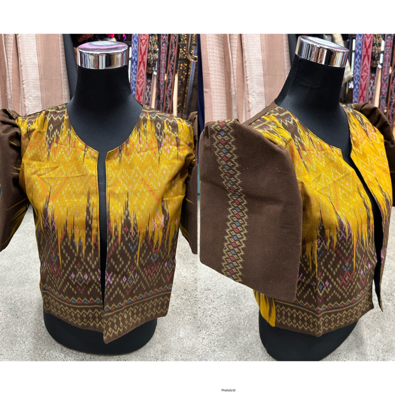 QUALITY Davao Batik Filipiniana Blazer Blouse Bolero Dress large-XXL ...