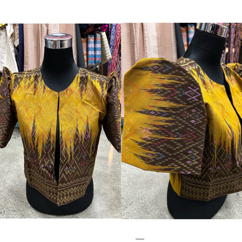 QUALITY Davao Batik Filipiniana Blazer Blouse Bolero Dress large-XXL ...