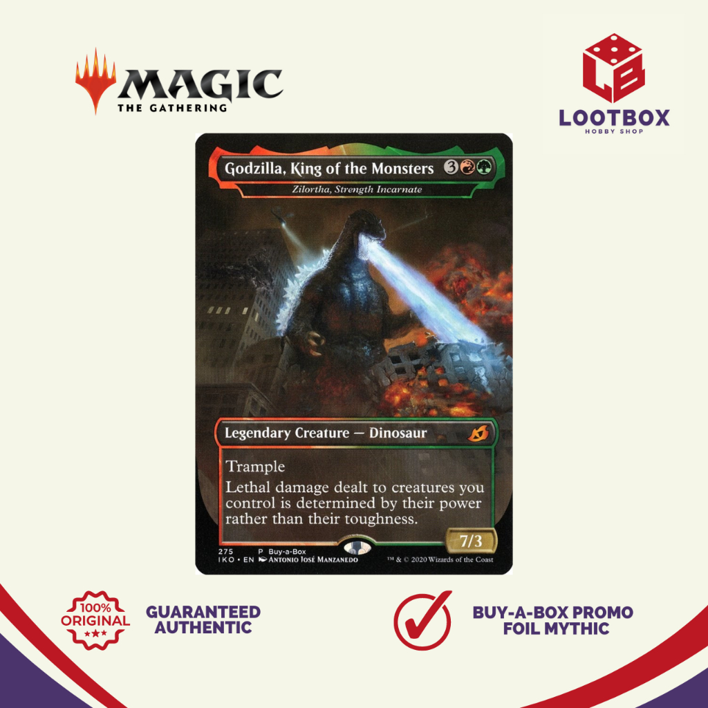 Magic the Gathering: Godzilla, King of the Monsters (Mythic Rare ...