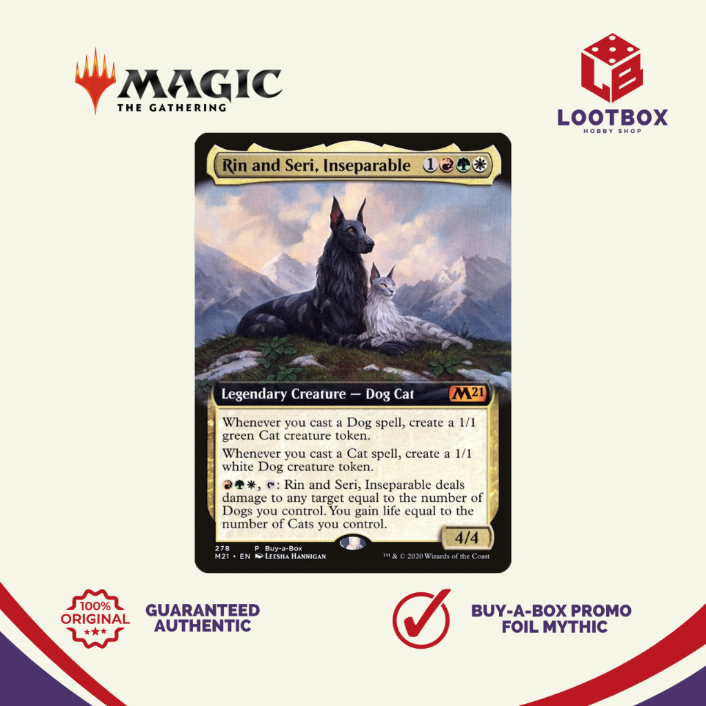 Magic the Gathering: Rin and Seri, Inseparable (Mythic Rare, Buy-A-Box ...