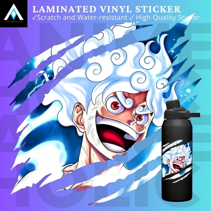 PREMIUM SCRATCH MONKEY D. LUFFY GEAR 5 EDITION AND MORE LAMINATED VINYL ...