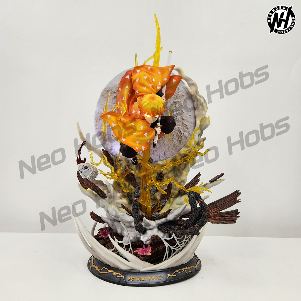GK YYS KO Demon Slayer Zenitsu Agatsuma w/LED | Shopee Philippines