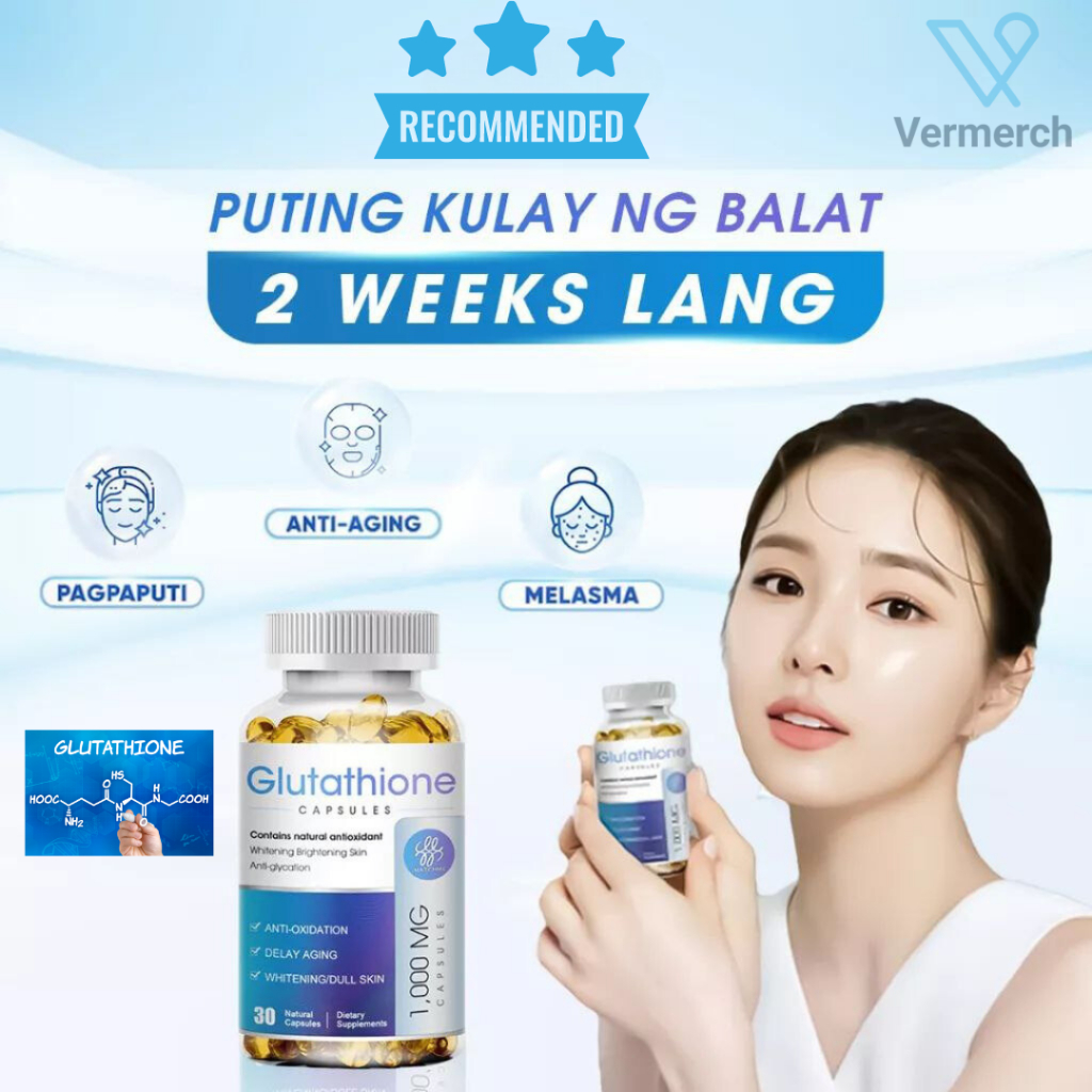 iMATCHME L-Glutathione Capsules Collagen Antioxidant Anti-Aging Skin ...