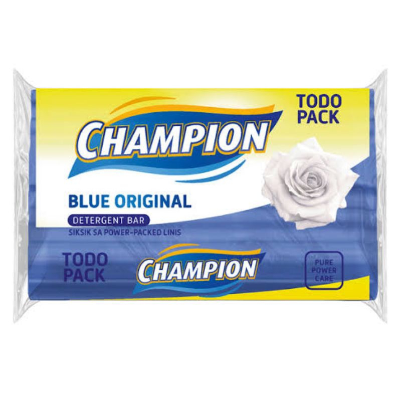 Champion detergent bar Blue original 145g | Shopee Philippines