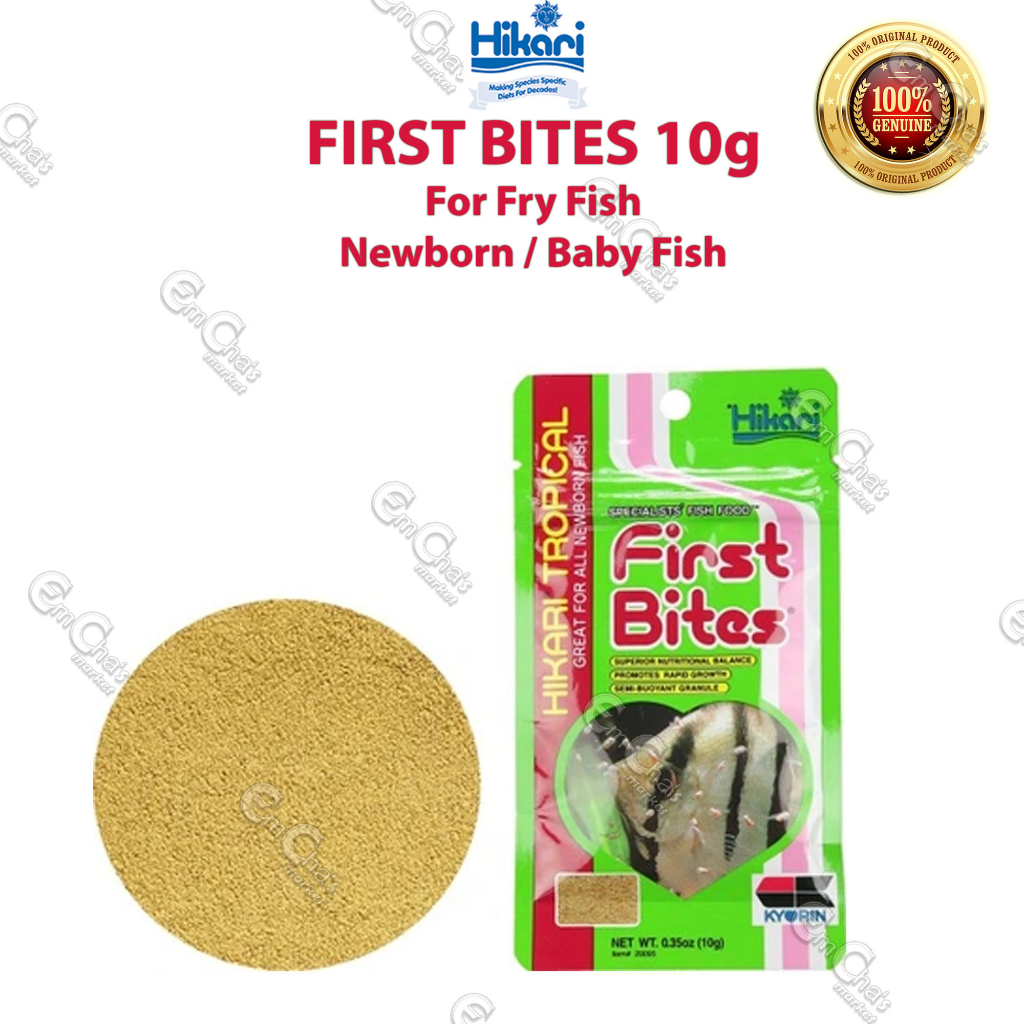 Hikari First Bites 10g Fry Fish Food Baby Fish Food Imported From Japan ...