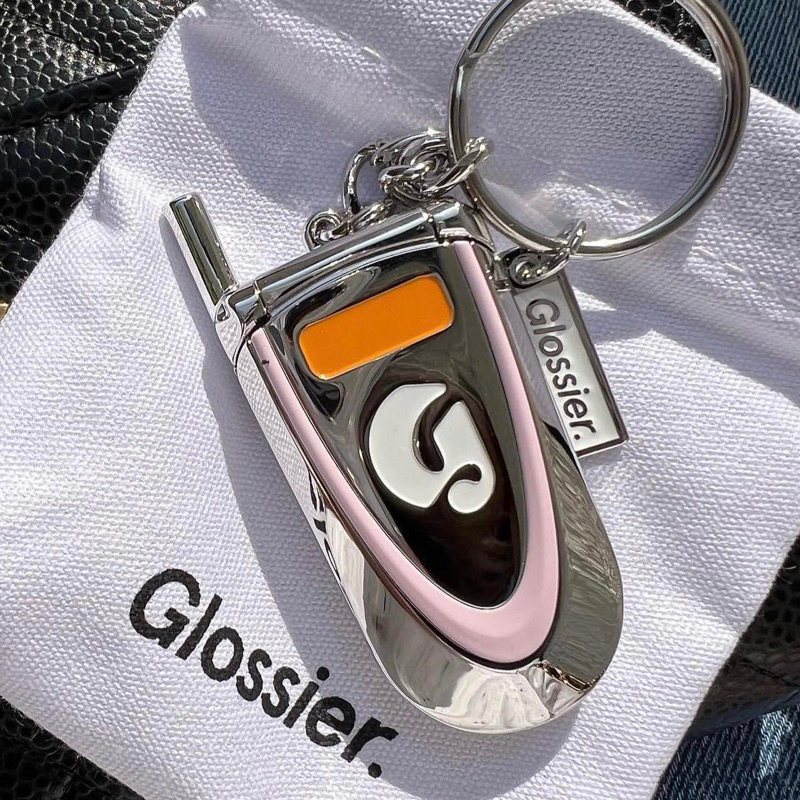 GLOSSIER LA Keychain | Shopee Philippines