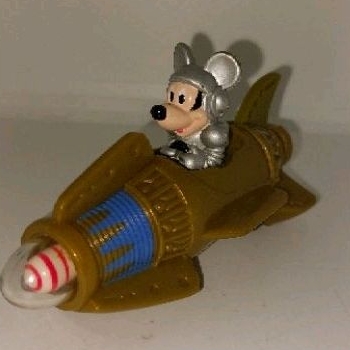 1999 Disneyland Tomorrowland Ride Mcdonald's Happy Meal Mickey Astro ...