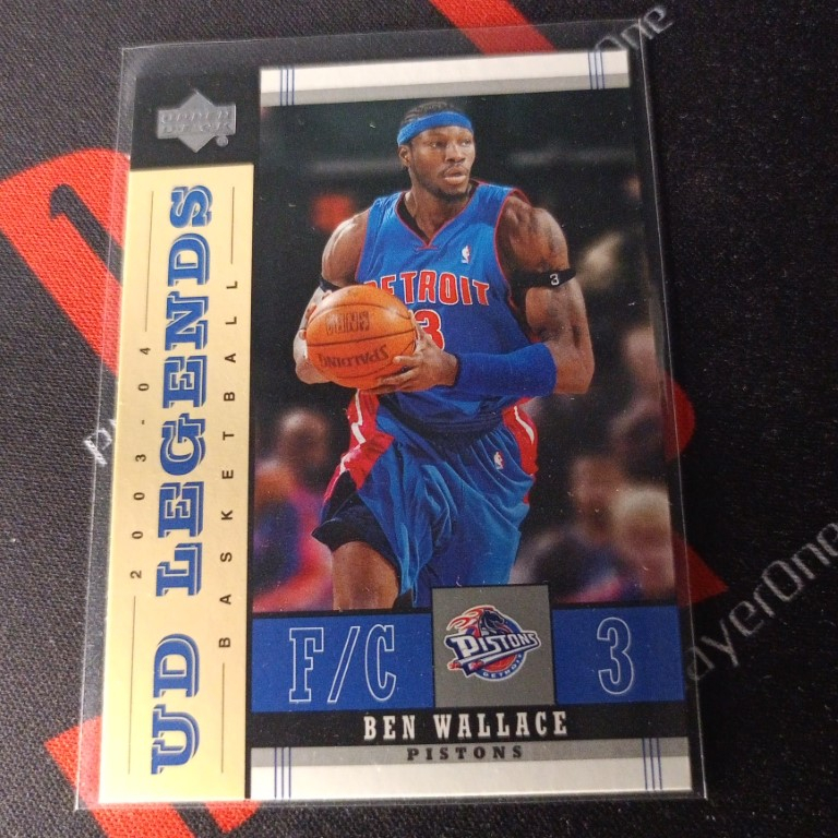 Ben Wallace NBA Card (Check variations)(Instant Collection)(Restock ...