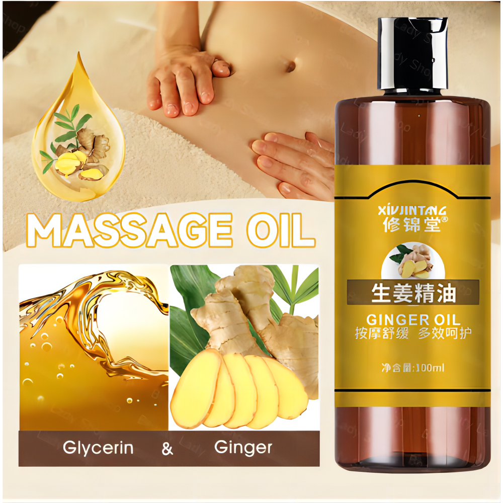 100ml Effective Ginger Essential Oil Massager Creation Spa Essentials ...