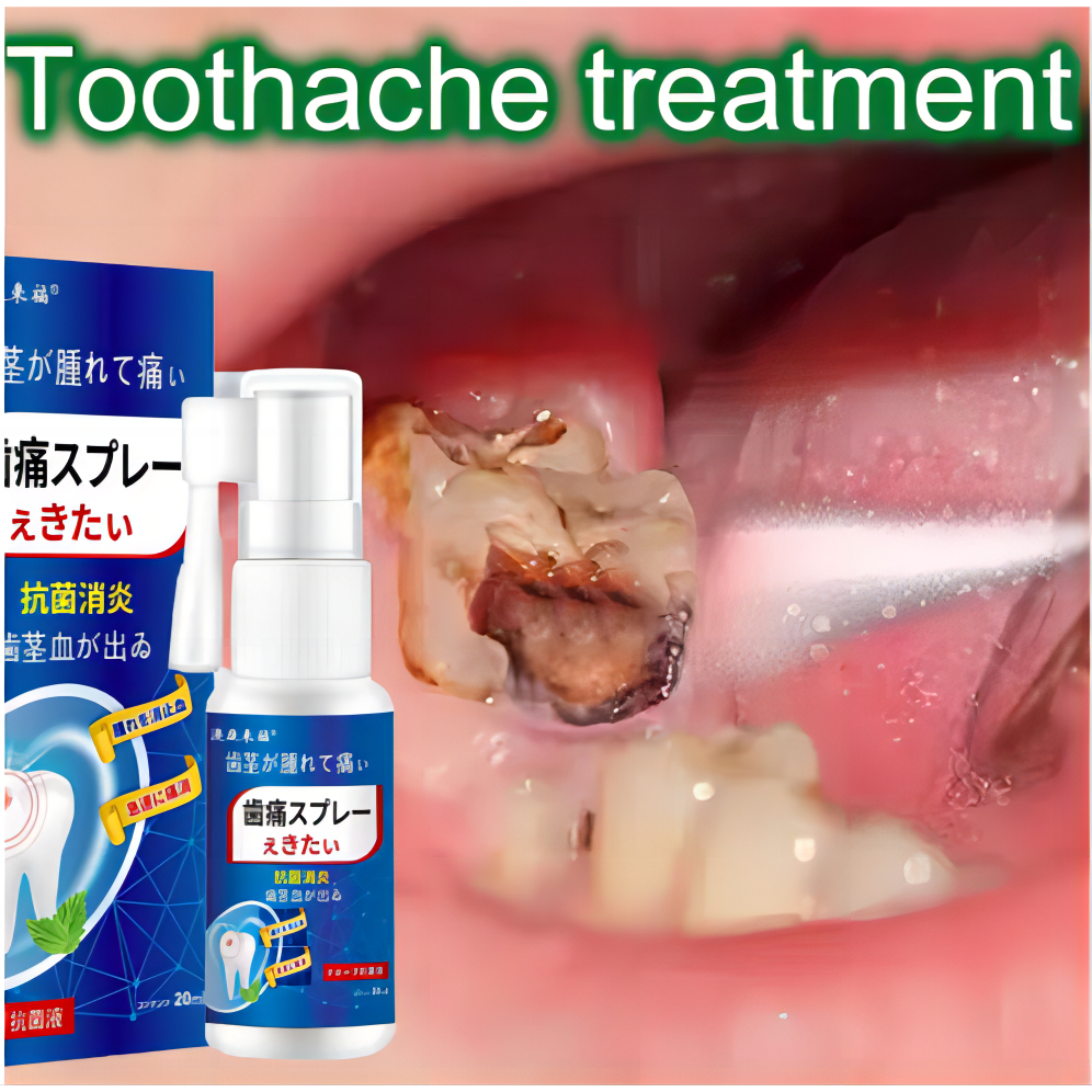 Toothache insect repellent spray quick pain relief spray quick-acting ...