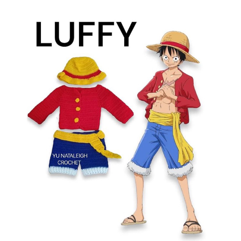 Monkey D. Luffy Crochet Costume | Shopee Philippines