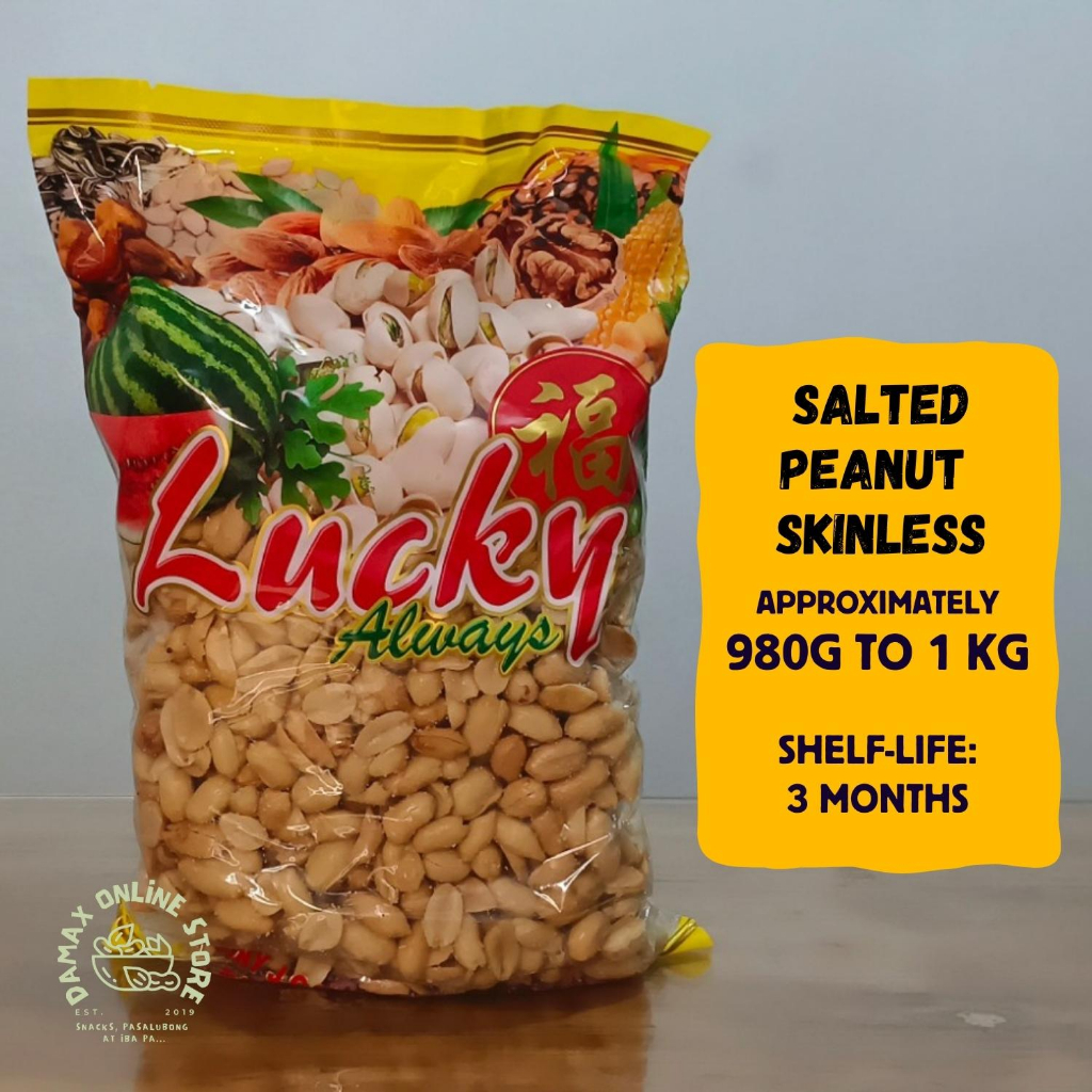 Salted Garlic Skinless Adobo Peanut Kutkutin Snacks Ready to Eat ...