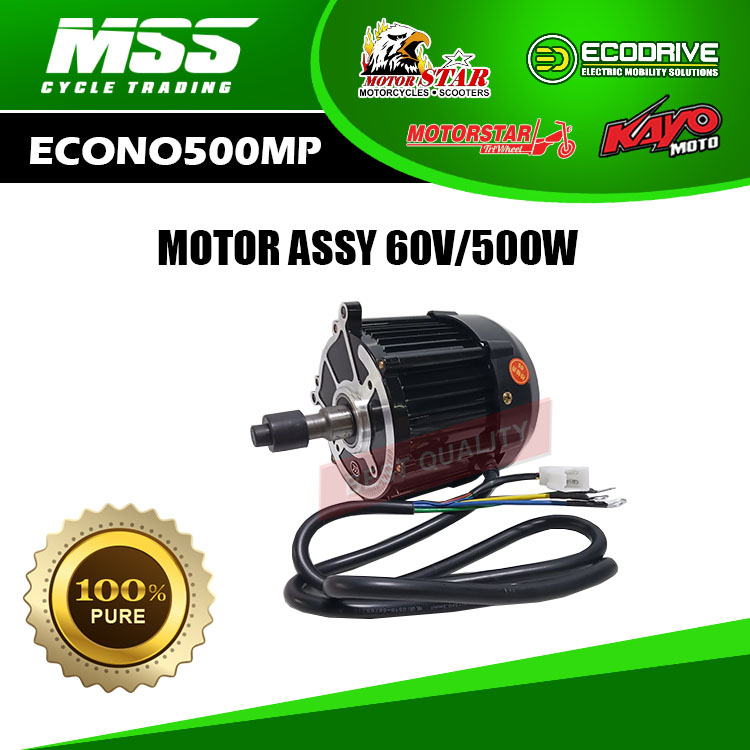 ECONO500MP MOTOR ASSY 60V/500W | Shopee Philippines