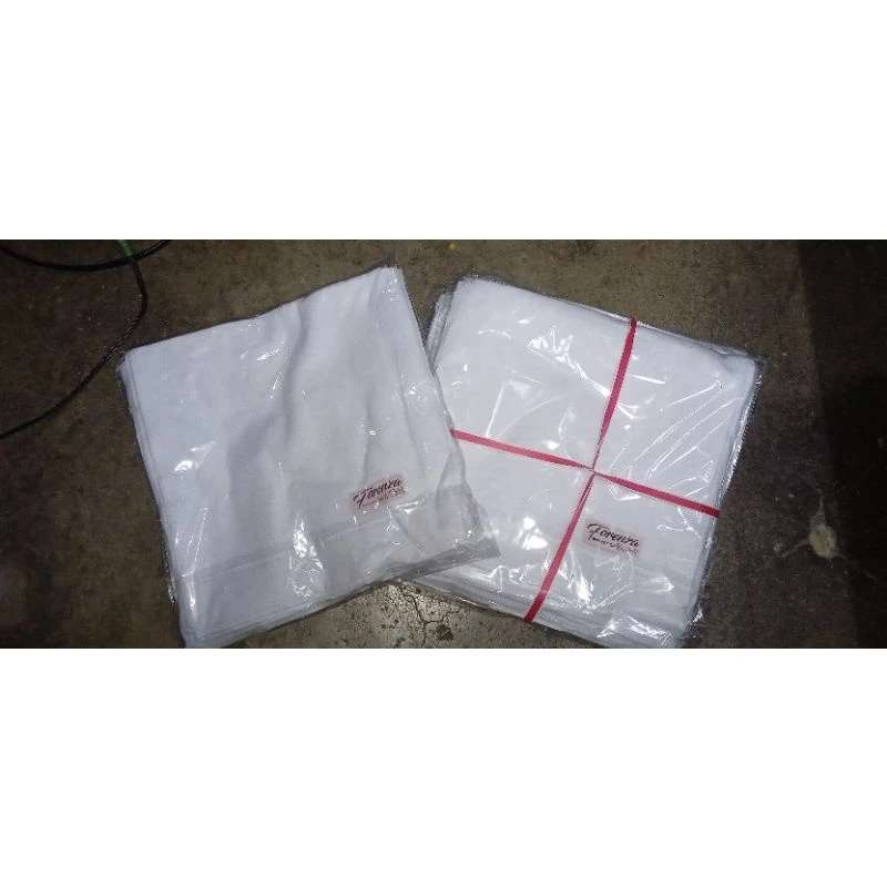White handkerchief white panyo for inspection (sold per piece only ...