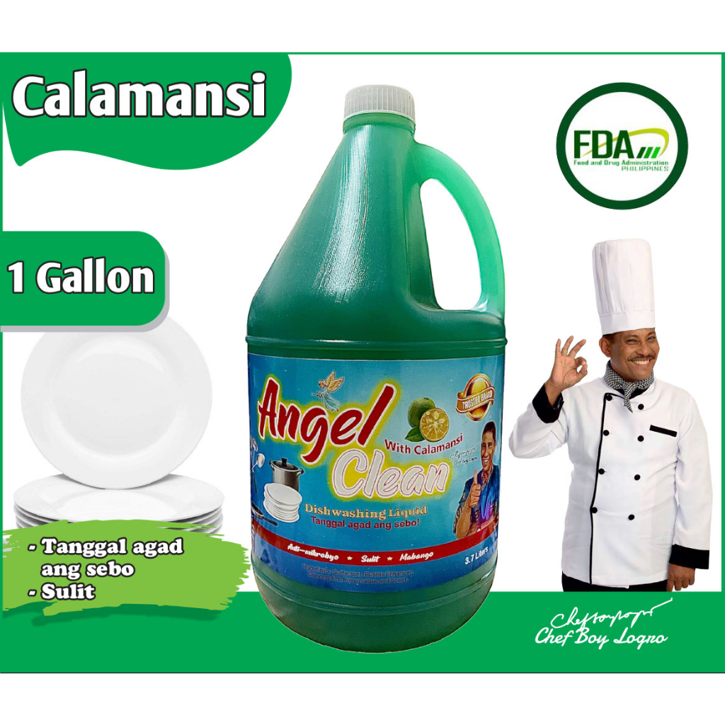 ANGEL CLEAN DISHWASHING LIQUID (GALLON) CALAMANSI | Shopee Philippines