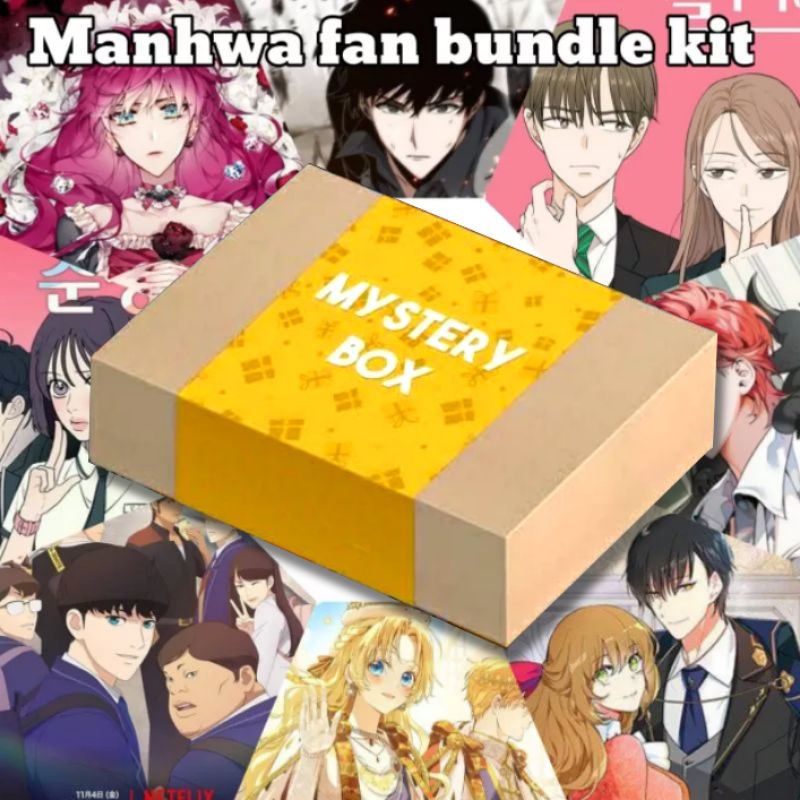 Manhwa Webtoon Anime Manga Customize Fan bundle kit merch (Wmmap ...