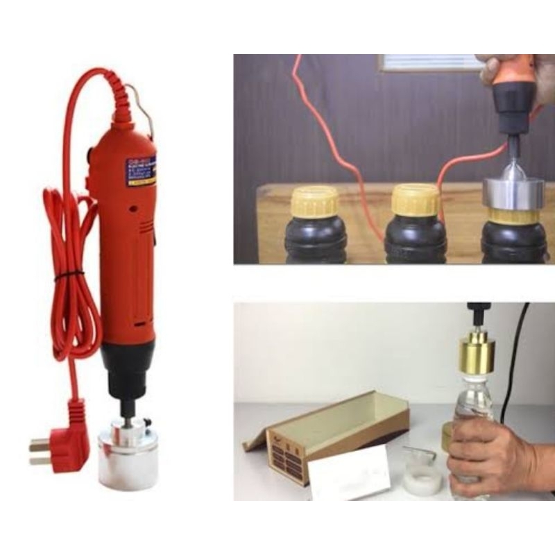 KLEINE Handheld Electro-Magnetic Bottle Capping Machine | Shopee ...