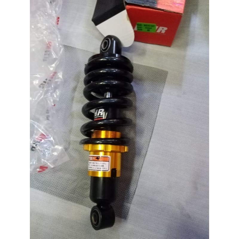 Mono shock Fury125 Yellow/White/Black 255mm | Shopee Philippines