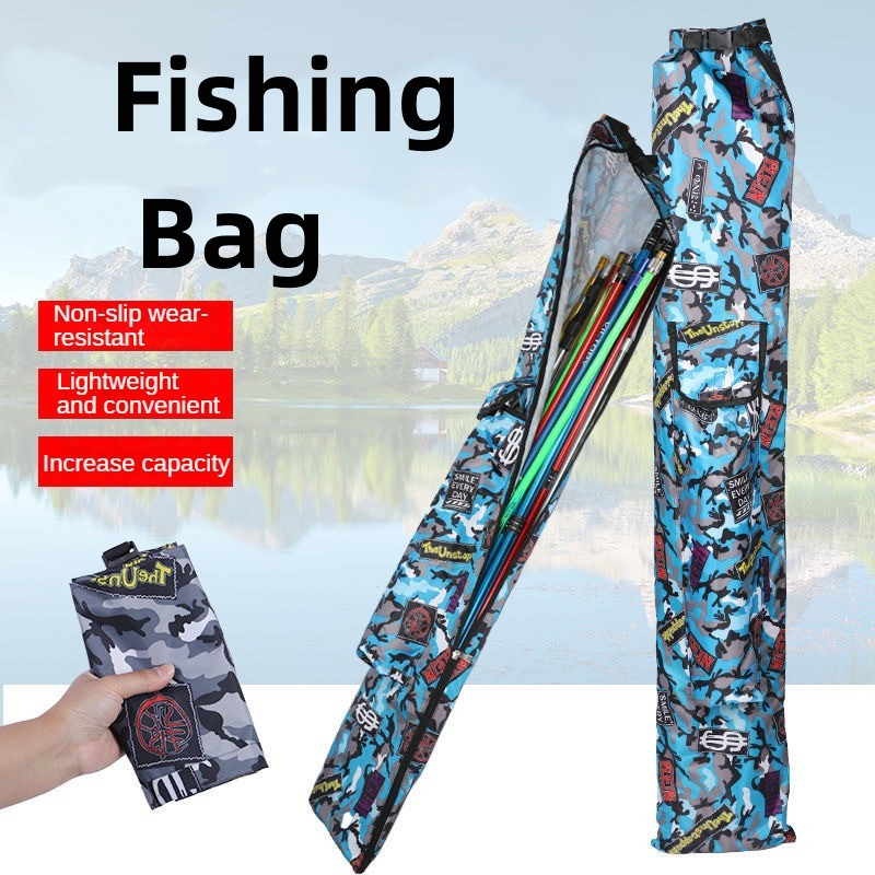 Fishing Rod Bag Fishing Gear Bag Portable Waterproof Fishing Rod ...