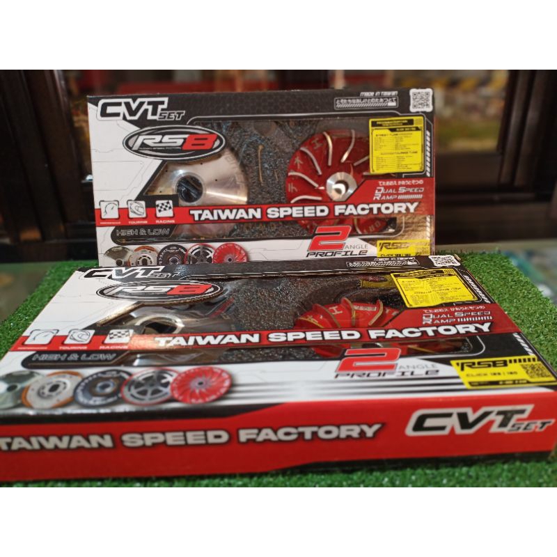 RS8 PULLEY SET New HONDA CLICK 150 | Shopee Philippines