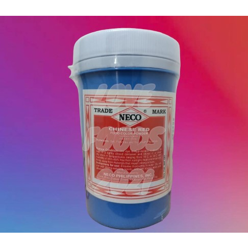 NECO CHINESE RED 500gms (Powder | Food Color) | Shopee Philippines