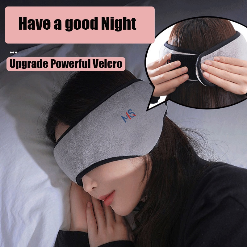 Warm Earmuff Sleep Mask Eye Cover Relax Plush Soundproof Earmuff Eye ...