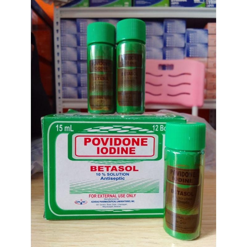 Povidone Iodine 15ml | Shopee Philippines