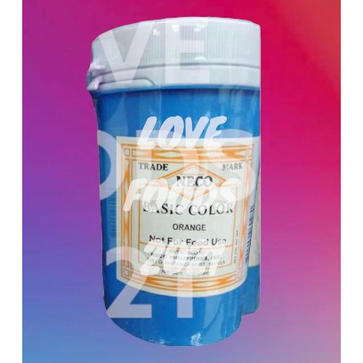 NECO ORANGE BASIC 300gms (Basic Color | Not for food used) | Shopee ...