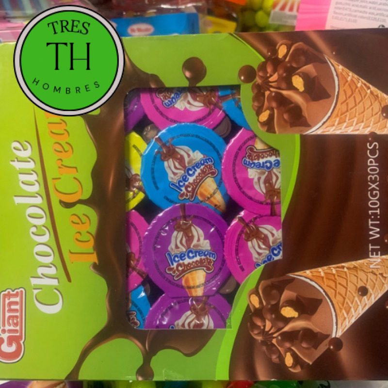 chocolate ice cream candy 30 pcs per box | Shopee Philippines