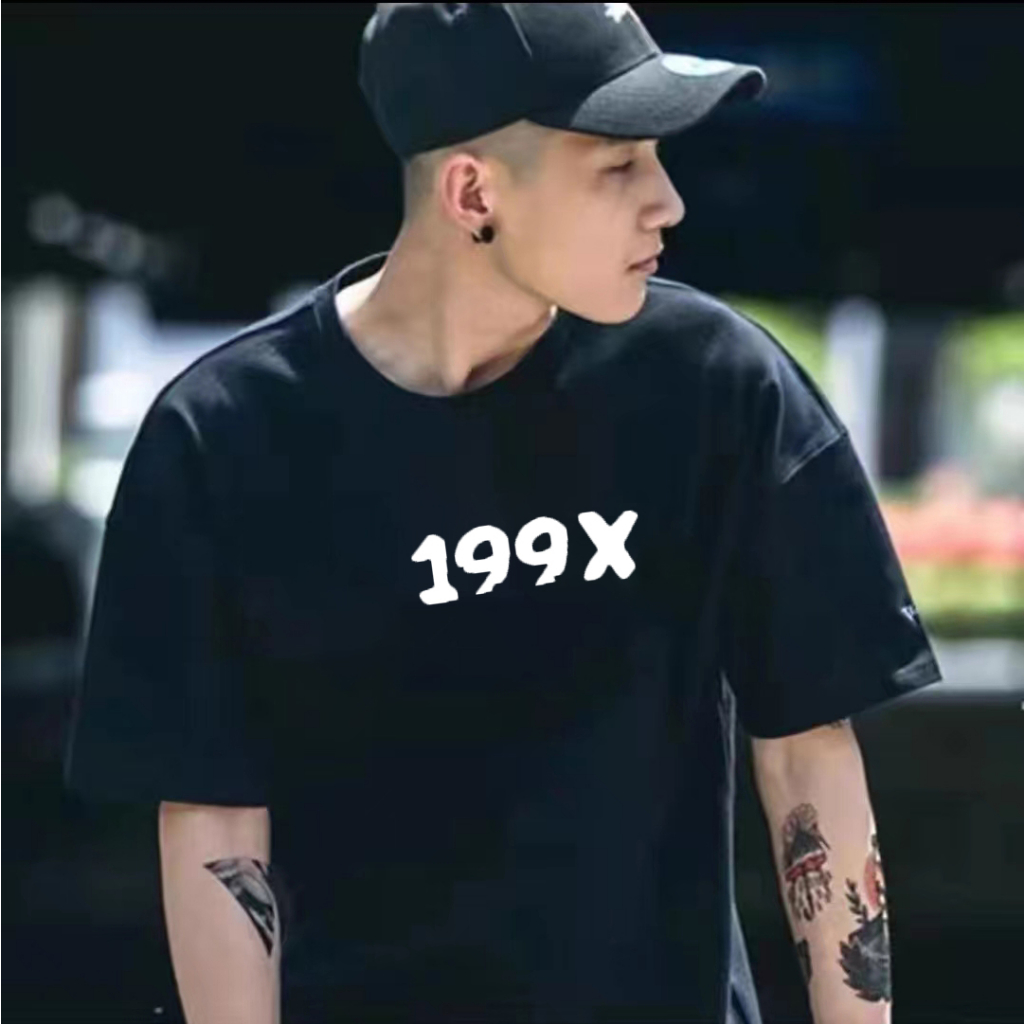 199X Tshirt Minimalist Design for Men Women Black Tshirt White Tshirt ...